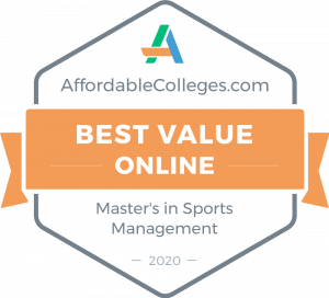 Masters in Sports Management | Online Sports Management Masters